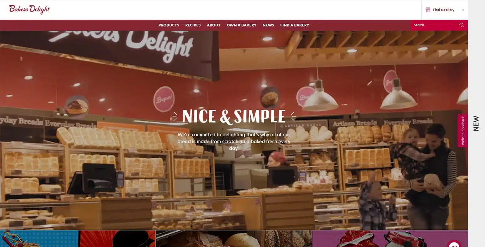 Food - eCommerce Website Development Case Study