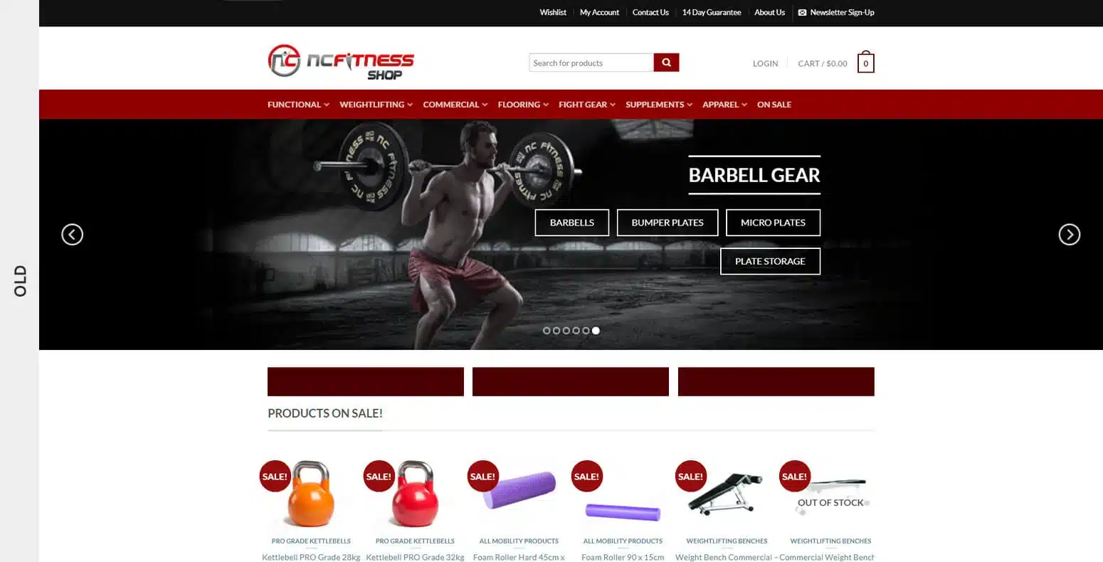Fitness - Ecommerce Website Development Case Study