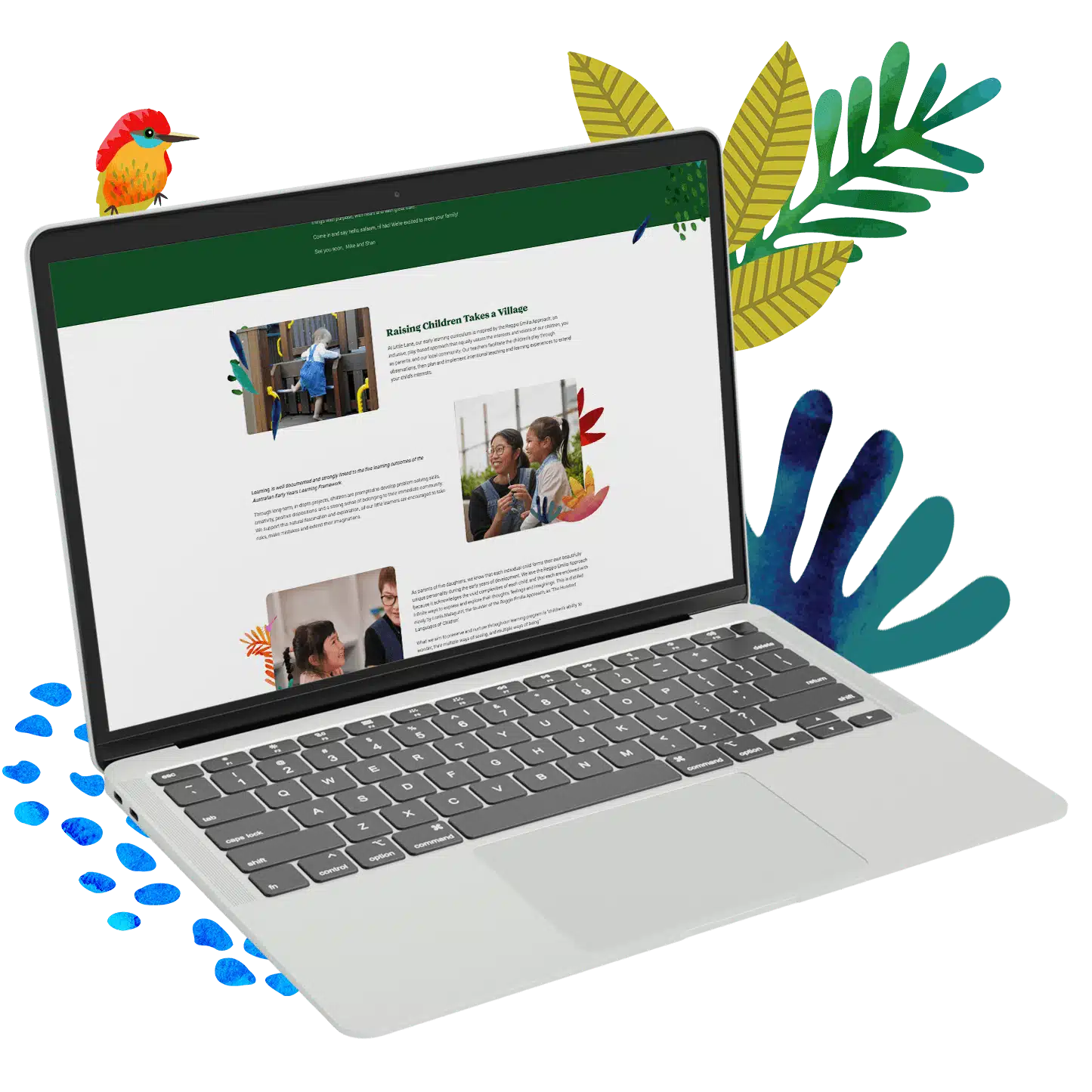 Childcare & Early Learning - Website Development